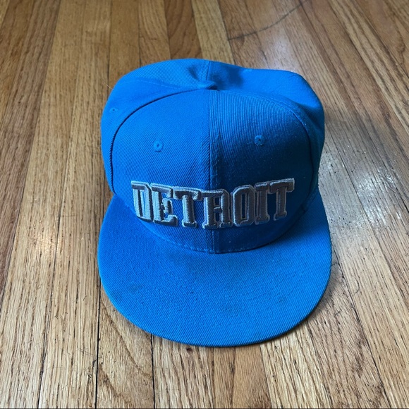 semper fi | Accessories | Detroit Lion Semper Fi Blue Snapback Hat Cap ...